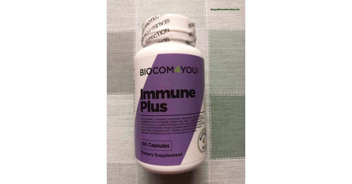 IMMUNE PLUS - Biocom - IMMUNRENDSZER AKTIVÁLÓ