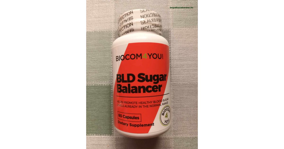 BLD SUGAR BALANCER, CUKORBETEGSÉG ELLEN - Biocom