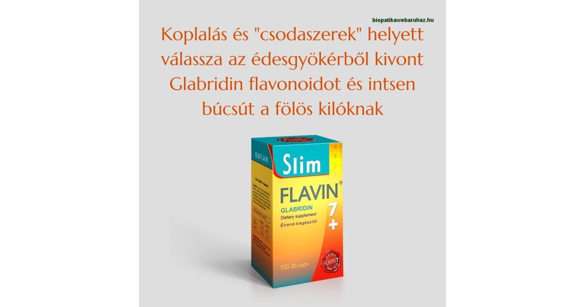 Fogyást segítő Slim Flavin (100db)